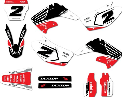 Honda CR 125 sticker kit 2002 - 2012 models Sprint style CR 125 ...