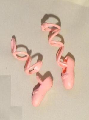 vintage barbie doll ballet shoes ballerina dance footwear for high heel ...