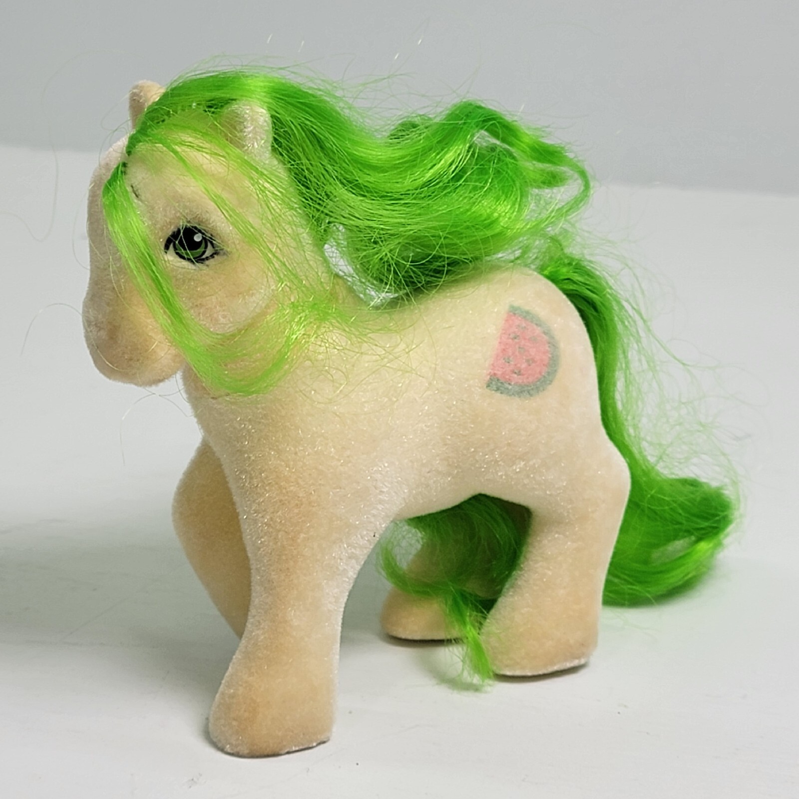 🦄 Vintage My Little Pony G1 So Soft Scrumptious 1980s Fuzzy Watermelon ...