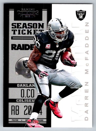 2012 Panini Contenders Football Darren McFadden Oakland Raiders #71 | eBay