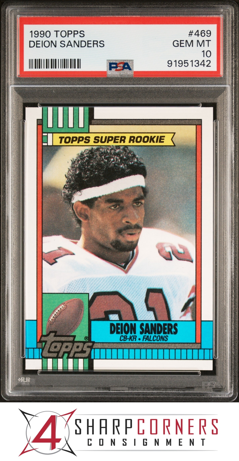 Deion Sanders 1990 Topps #469 Base Price Guide - Sports Card Investor