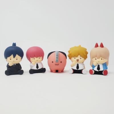 Chainsaw Man Chubby Chubby Figure 2" Twinchees - Complete Set of 5 NEW ...
