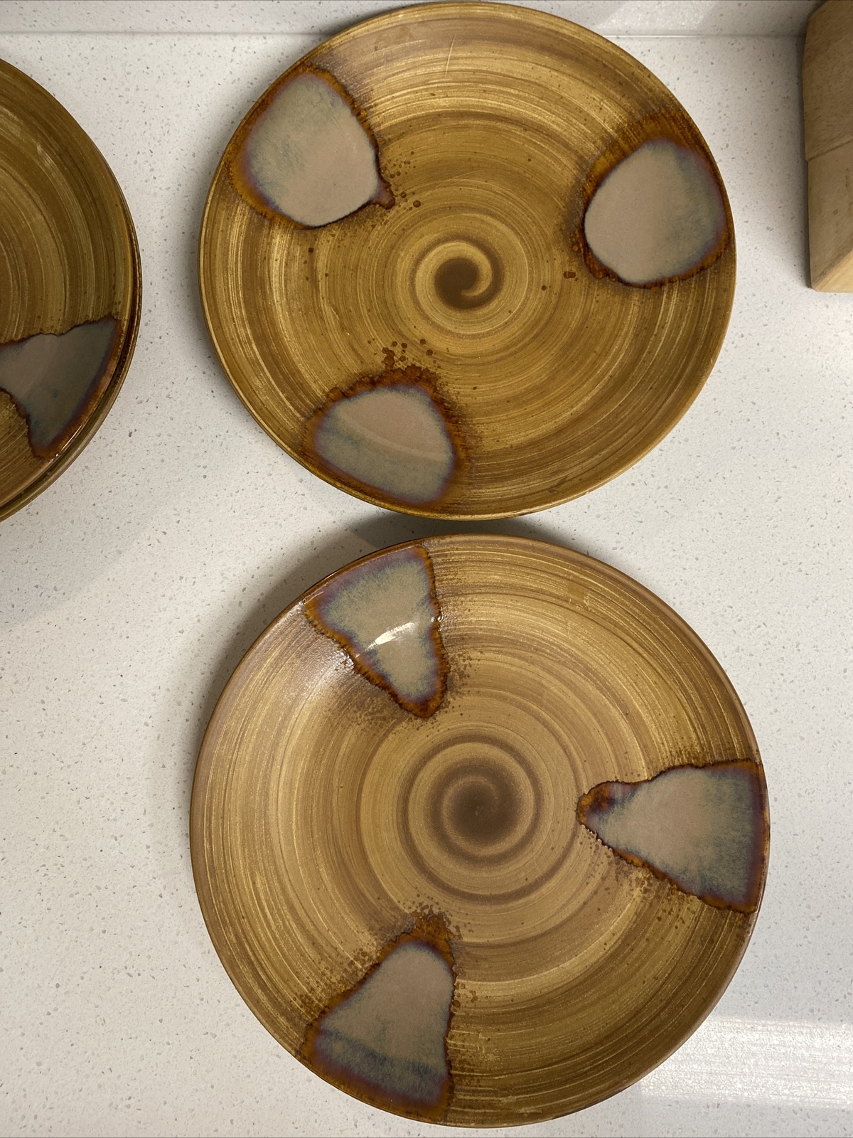 Set+of+4+Sango+Splash+4951+Onion+Soup+Bowls+Stoneware+Brown+Drip+Glaze ...