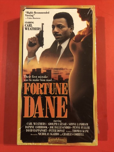 Fortune Dane (1986) - VHS Tape Movie - Drama / Crime - Carl Weathers | eBay