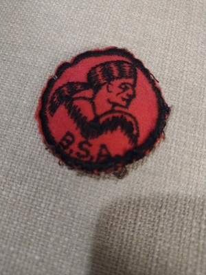 Frontiersmen Patrol Patch BSA Red Black Boy Scouts Of America | eBay