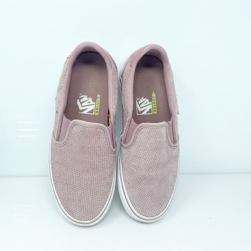 Vans Womens Asher Deluxe 721356 Pink Casual Shoes Sneakers Size 6.5 | eBay