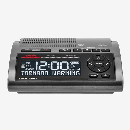 Midland - WR400 Weather Radio Deluxe - NOAA Emergency Alert Scanner | eBay