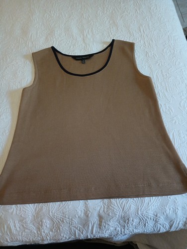 MING WANG BASIC SLEEVELESS TOP, SIZE S, LIGHT BROWN, NWOT | eBay