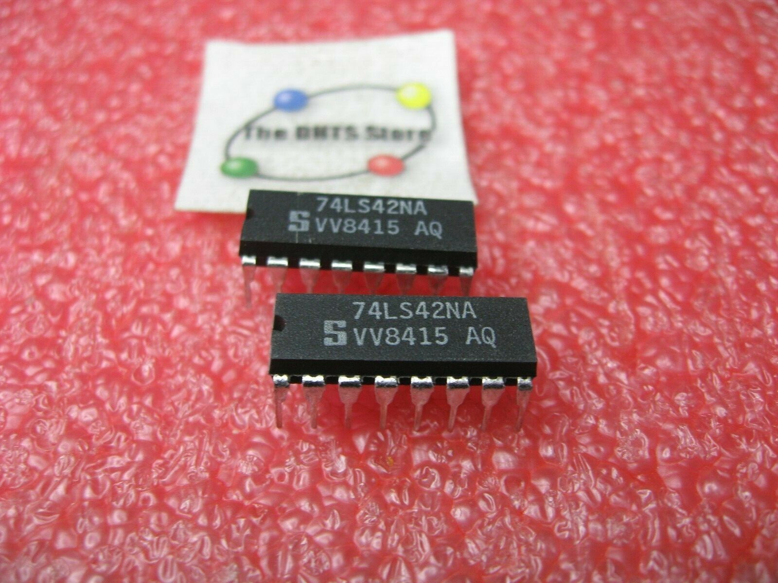74LS42NA Signetics TTL IC BCD Decimal Decoder 74LS42 7442 - NOS Qty 2 ...