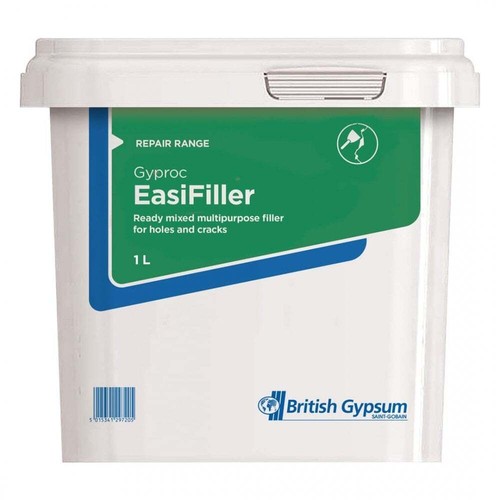 Gyproc Easifill 1L - EASI-FILL - Filler and Finish Compound Ready Mixed ...