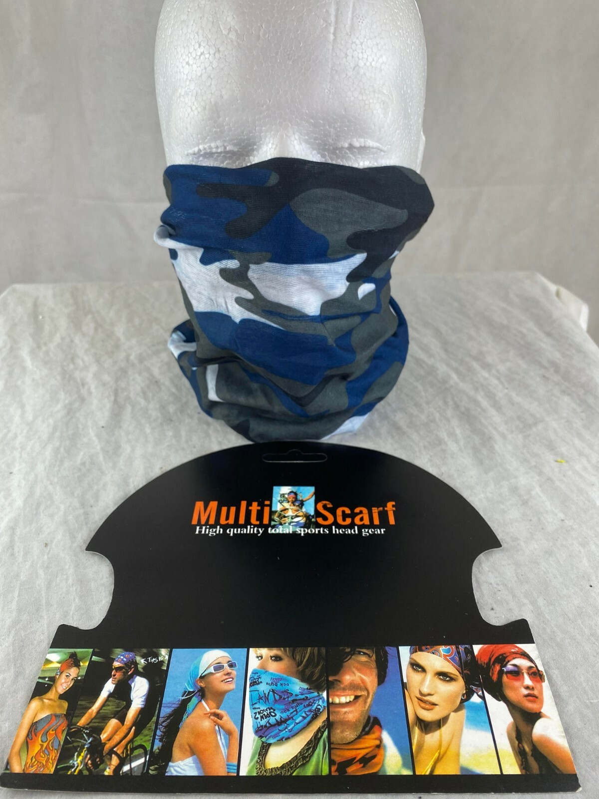 Camo Solid Color Face Mask Gaiter Baclava Camouflage Scarf Neck Face ...