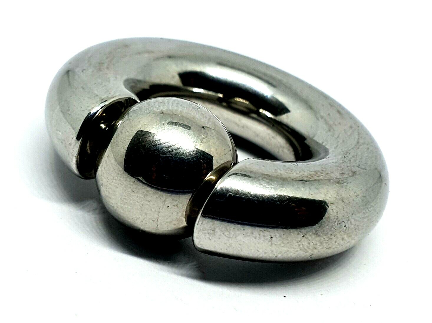 Easy Fit Heavy 38mm BCR CBR Ring 00g (10mm) 14mm Ball Closure PA Prince ...