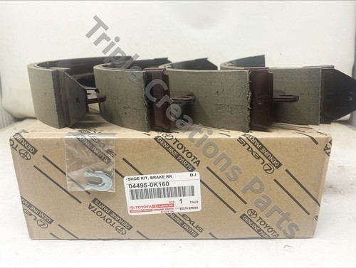 Toyota Genuine 04495-0K160 Shoe Kit Rear Brake 044950K160 OEM | eBay