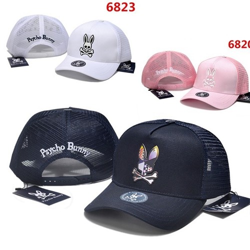 NEW Psycho Bunny Skull Rabbit Embroidery Men Women Trucker Hat Baseball ...