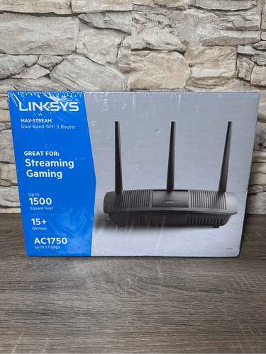 LinkSys Max-Stream Dual Band WiFi 5 Router AC1750 Streaming Gaming 15 ...