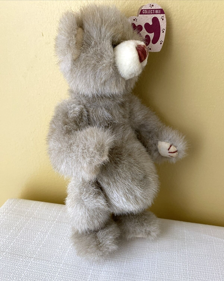 TY Bear Dickens Bear w Blue Jumper Jointed Head Arms & Legs 1993 #6038 ...