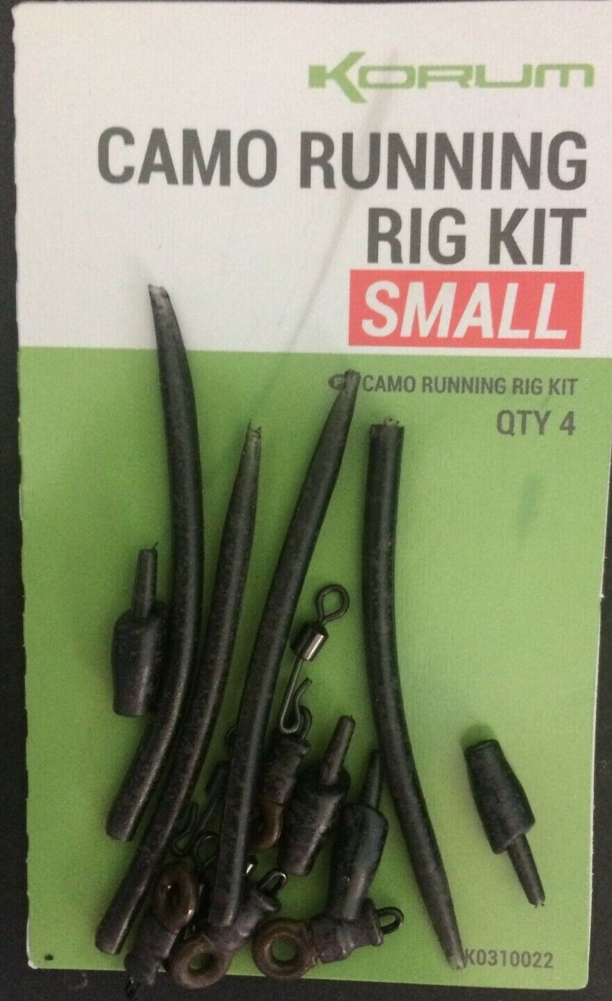 KORUM CARP CAMO RUNNING RIG KIT SMALL - FISHING TACKLE 5055977467689 | eBay