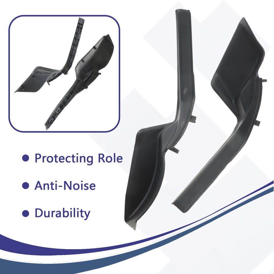 2x Front Windshield Lower Wrap Corner Wiper Deflector for Toyota RAV4 2 ...