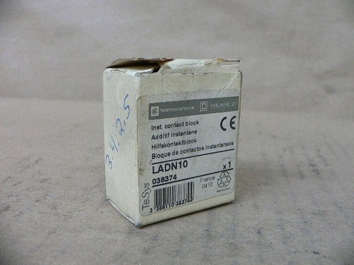 New Telemechanique Ladn10 N.O. Aux Contact Block. | eBay