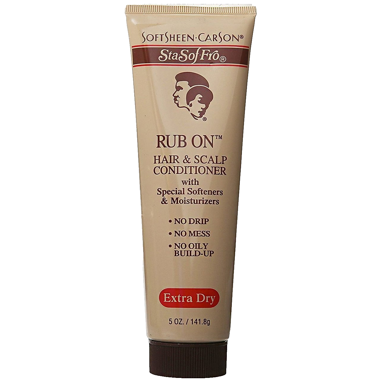 SoftSheen Carson Sta-Sof-Fro Rub On Hair & Scalp Conditioner Extra Dry ...
