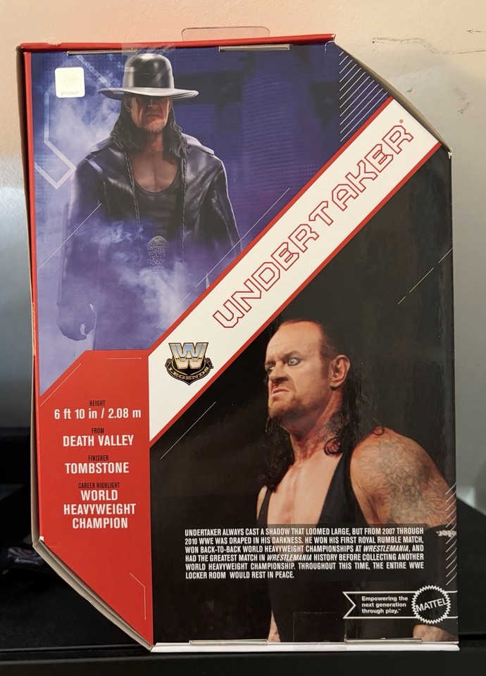 WWE Mattel Ultimate Edition Legends Undertaker TARGET EXCLUSIVE MOC | eBay