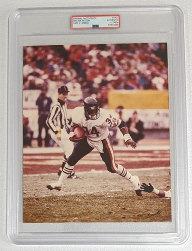 Walter Payton - PSA Type 1 - Sweetness in Color - 8x10 original by Carl ...