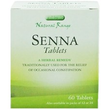 100 X Senna Laxatives Constipation Relief Tablets 7.5mg Sennosides for ...