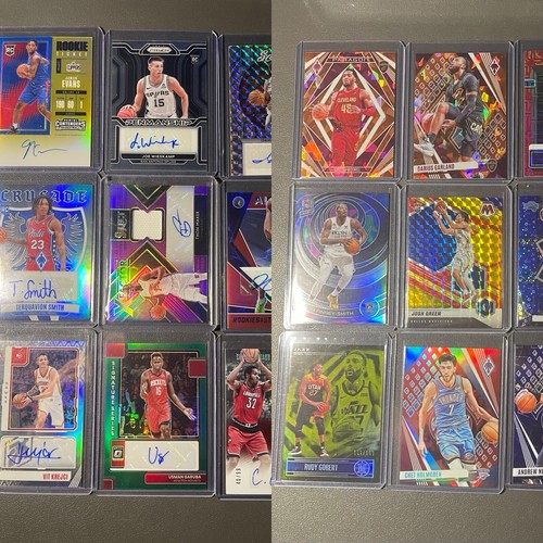 NBA Card Lot Of 12 Serial Number & 9 Autographed Cards (21) cards total ...