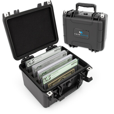 CASEMATIX Graded Banknote Currency Money Bills Storage Box Case PMG ...