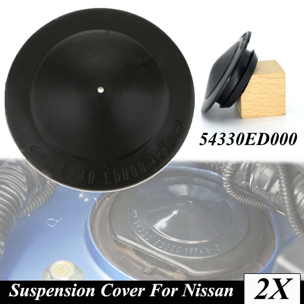 2x Front Suspension Strut Top Mount Cover Cap For Nissan Leaf ZE0 Juke ...