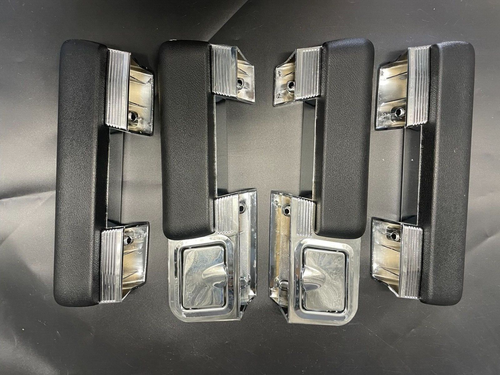 1966 1967 Chevelle GTO Nova Front Rear Arm Rest Base with Black Pad Ash ...