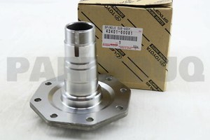 4340160081 Genuine Toyota SPINDLE SUB-ASSY, STEERING KNUCKLE 43401 ...