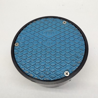 Zurn 58016–2 Clean Out 5″ D x 2-1/2″ H, Cast Iron Blue, on PVC Non ...