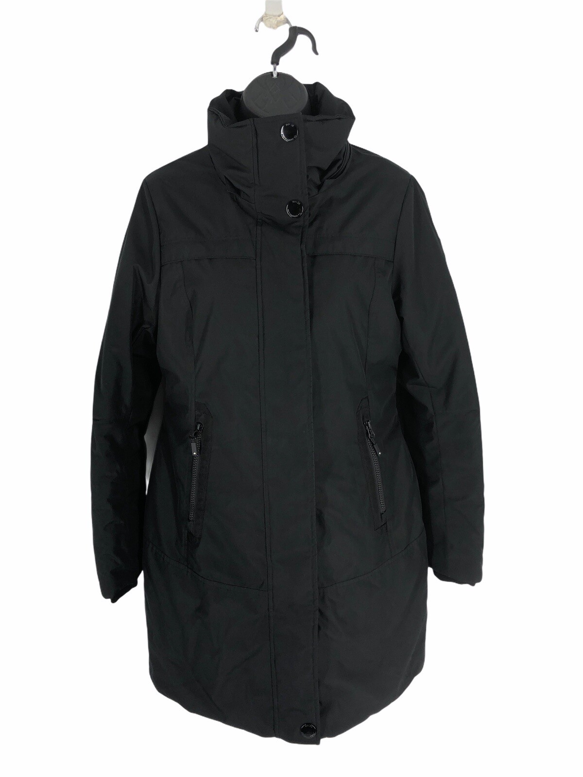 NOIZE Canadian Vegan Down Parka Jacket Coat Black Wom… - Gem