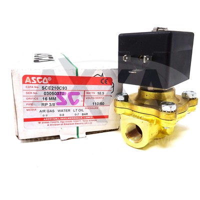 Solenoid Valve SCE210C93 Joucomatic ASCO 3/8" 110VAC 400425-107 | eBay
