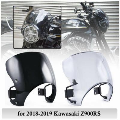 Windscreen Windshield Cafe Racer Flyscreen Protector for Kawasaki ...