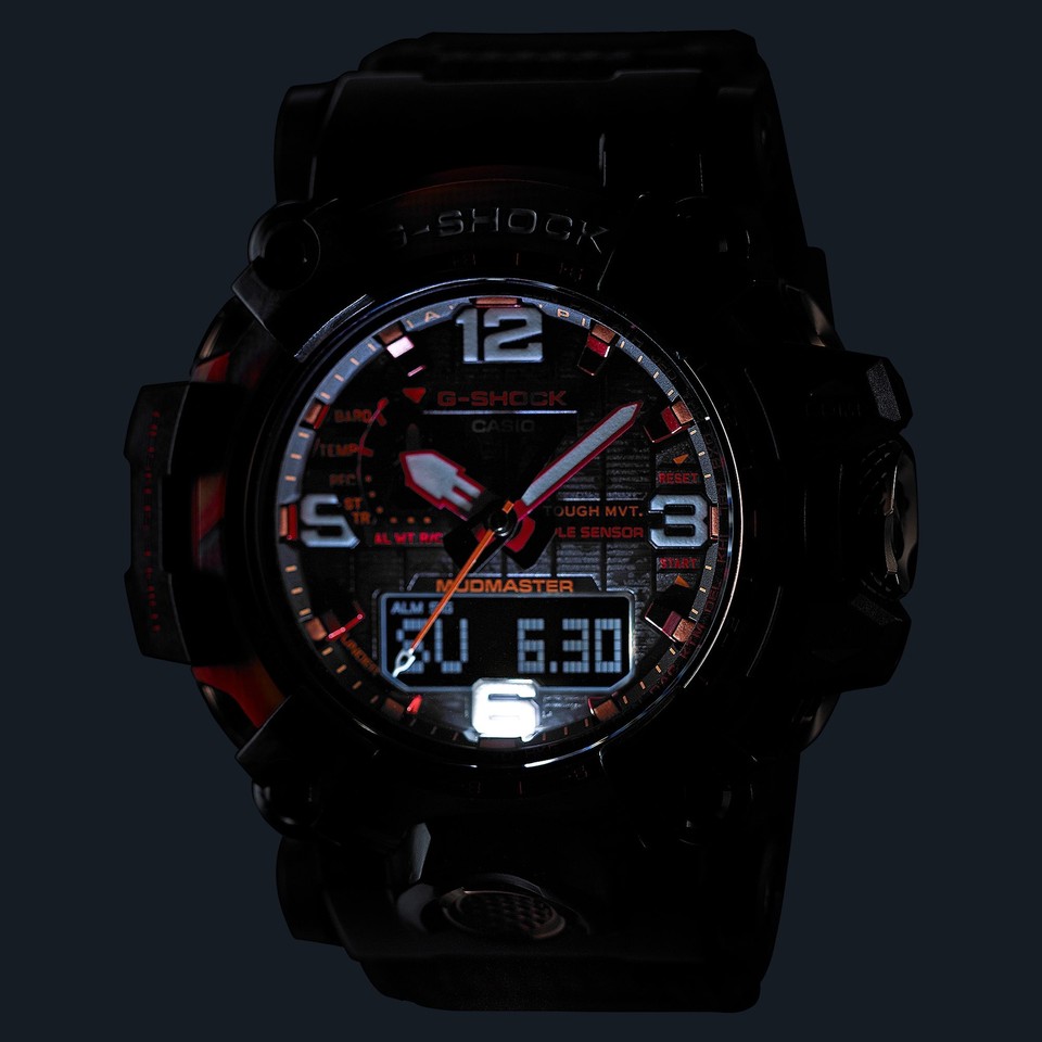 CASIO G-SHOCK MUDMASTER GWG-2040FR-1AJR 40th Anniversary Flare Red ...