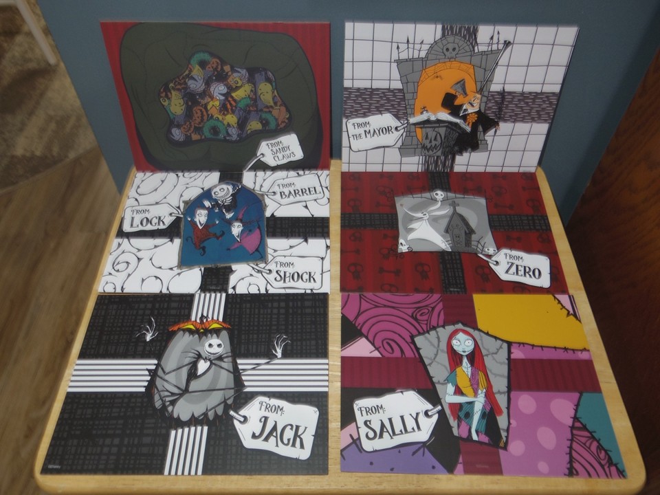 Disney Tim Burton's Nightmare Before Christmas Merry Madness Frightful ...