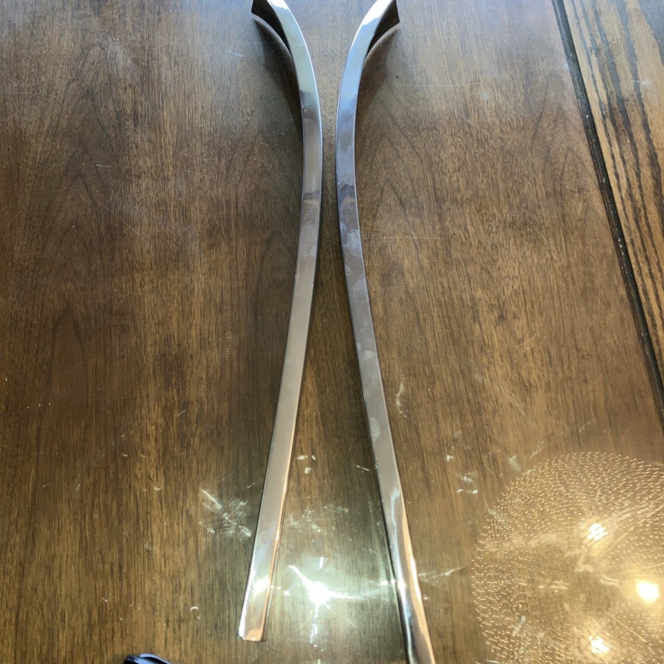 1957 1958 1959 1960 1961 1962 Corvette Hardtop Stainless Header Molding ...