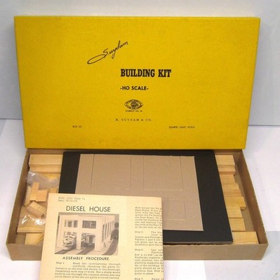 HO Scale Suydam Kit 522 Diesel House w/ Interior Selling Many !! | eBay