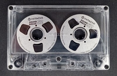Audio Cassette HITACHI 52 Silver Reel to Reel Tape | eBay