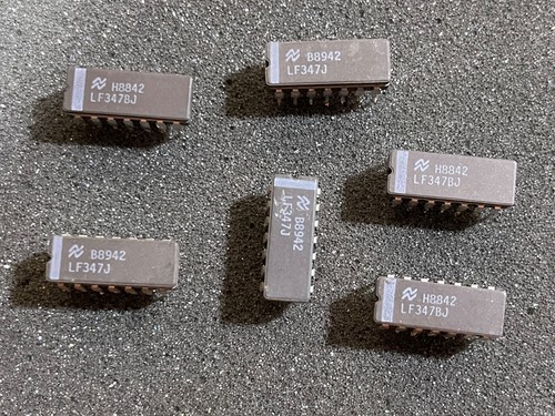 Op Amp LF347 Ceramic package used national semiconductors Lot Of 6 | eBay