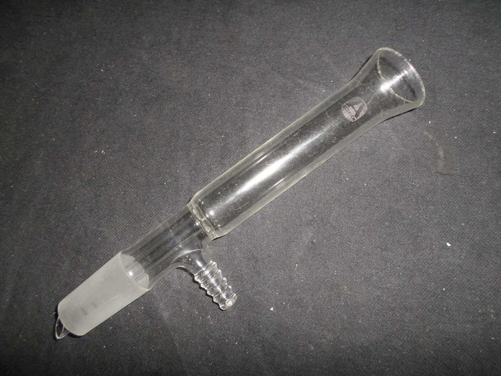 Aldrich Glass 24/40 Vacuum Filtration Adapter 31mm Flange for #3 Pluro ...