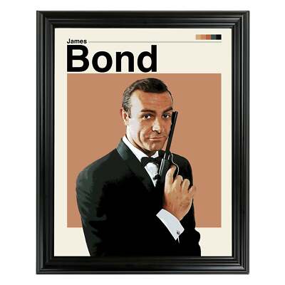 James Bond - Sean Connery Framed Sports Art Photo by Thomas Maxwell | eBay