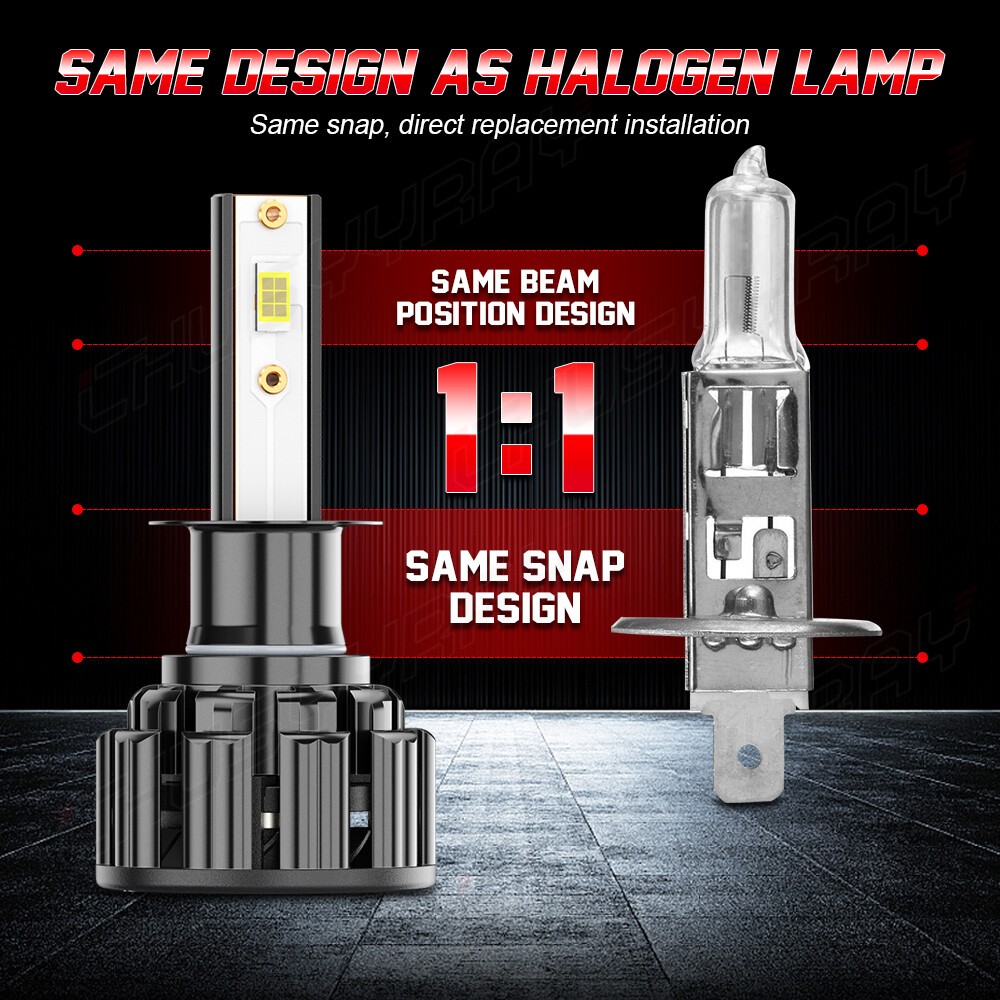 For Jaguar X-Type 2004-2008 - H1+H1 LED Headlight Bulbs Hi/Lo Beam Fog ...