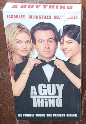 A Guy Thing (VHS, 2003, MGM) Jason Lee/Julia Stiles/Selma Blair/James ...