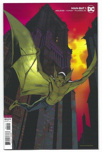 Man-Bat #1 2021 Unread Kevin Nowlan Variant Cover DC Comic Book Dave ...
