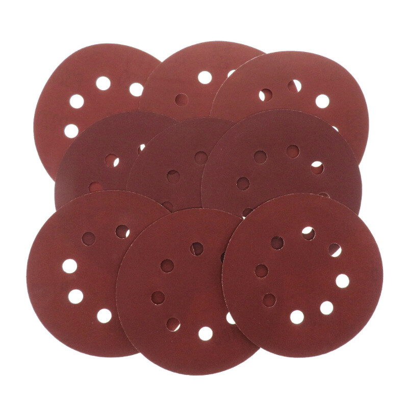 125mm 5 inch 5" Self Adhesive Sanding Discs 80 - 320 Grit Sticky Back ...