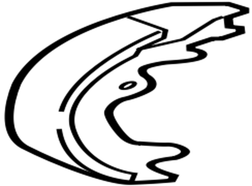 46550-60070 Toyota Shoe assy, parking brake, rh or center no.2 ...