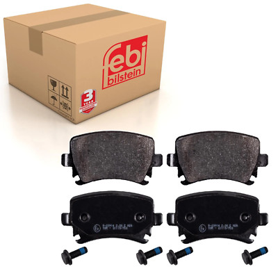 Rear Brake Pads Passat Set Kit Fits VW 4motion 3C0 698 451 D Febi 16540 ...